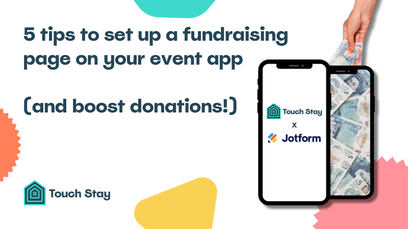Boost donations with your event app: 5 fundraising page must-haves | Touchstay